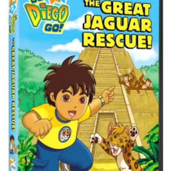 Nickelodeon | Other | Go Diego Go The Great Jaguar Rescue Dvd | Poshmark